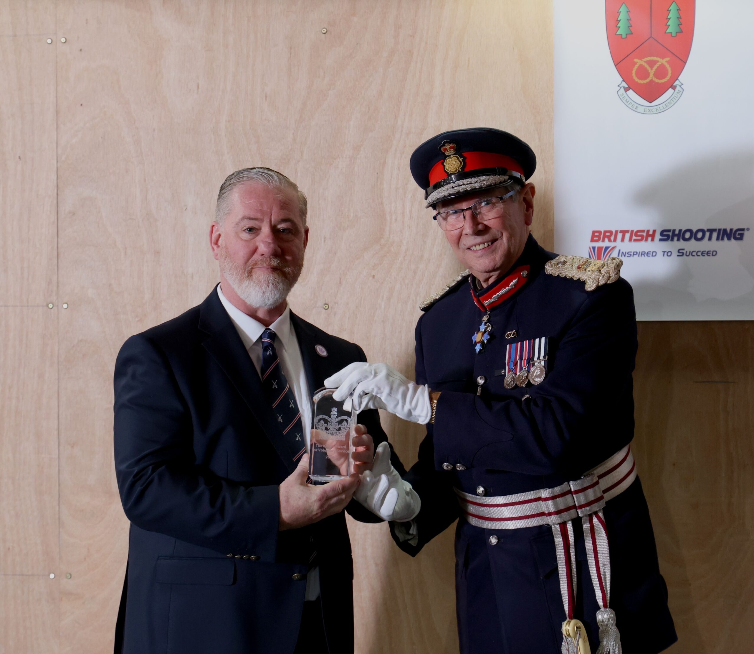 Lord Lieutenant presents King's Award at club prize-giving | Rugeley ...